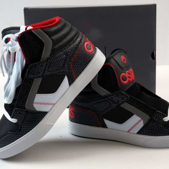 Osiris | Shoes | Osiris Clone Skate Shoe Blackredgator Men Sz 1 | Poshmark